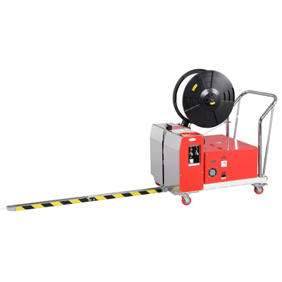 TP-502MV Genesis Verti Semi-Auto Pallet strapping machine for Vertical ...